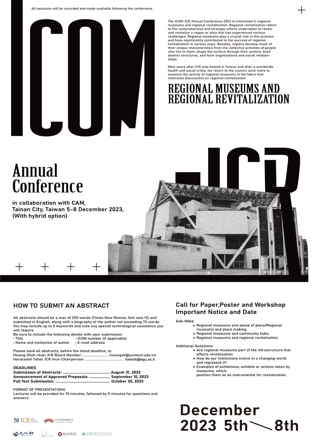Annual Conference - ICOM ICR - ICOM ICR
